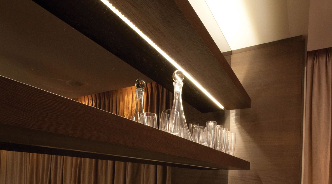 TRACK LPP33/ LP3535F, Deep PROFILE, For 28mm Width LED Strip (While ...